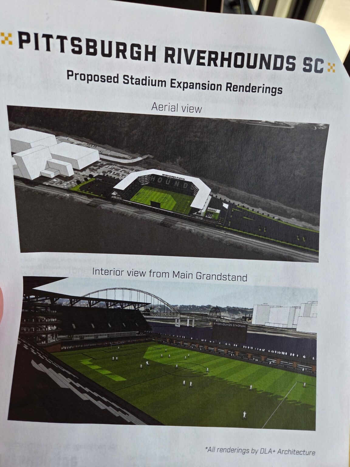 It's Official: Riverhounds announce major expansion coming to current ...