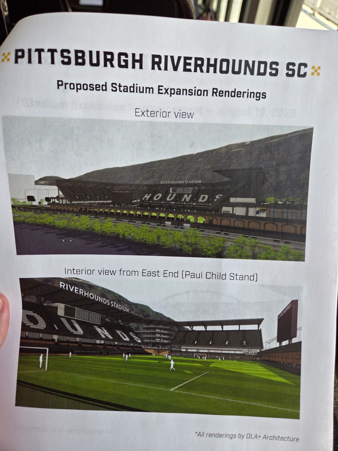 It's Official: Riverhounds announce major expansion coming to current ...
