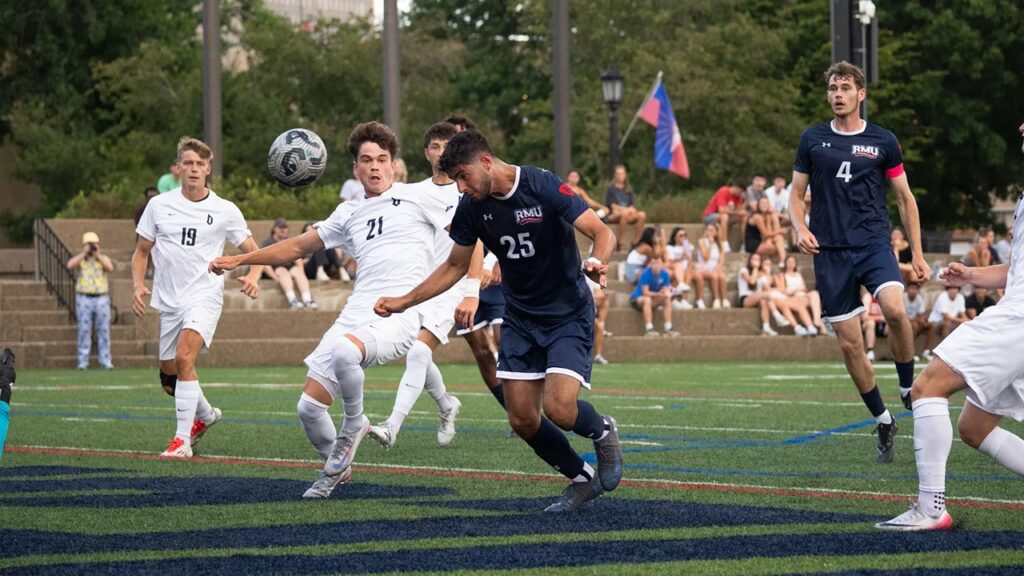 Royie Rahamim's brace leads Robert Morris men to 2-0 win at St. Francis ...
